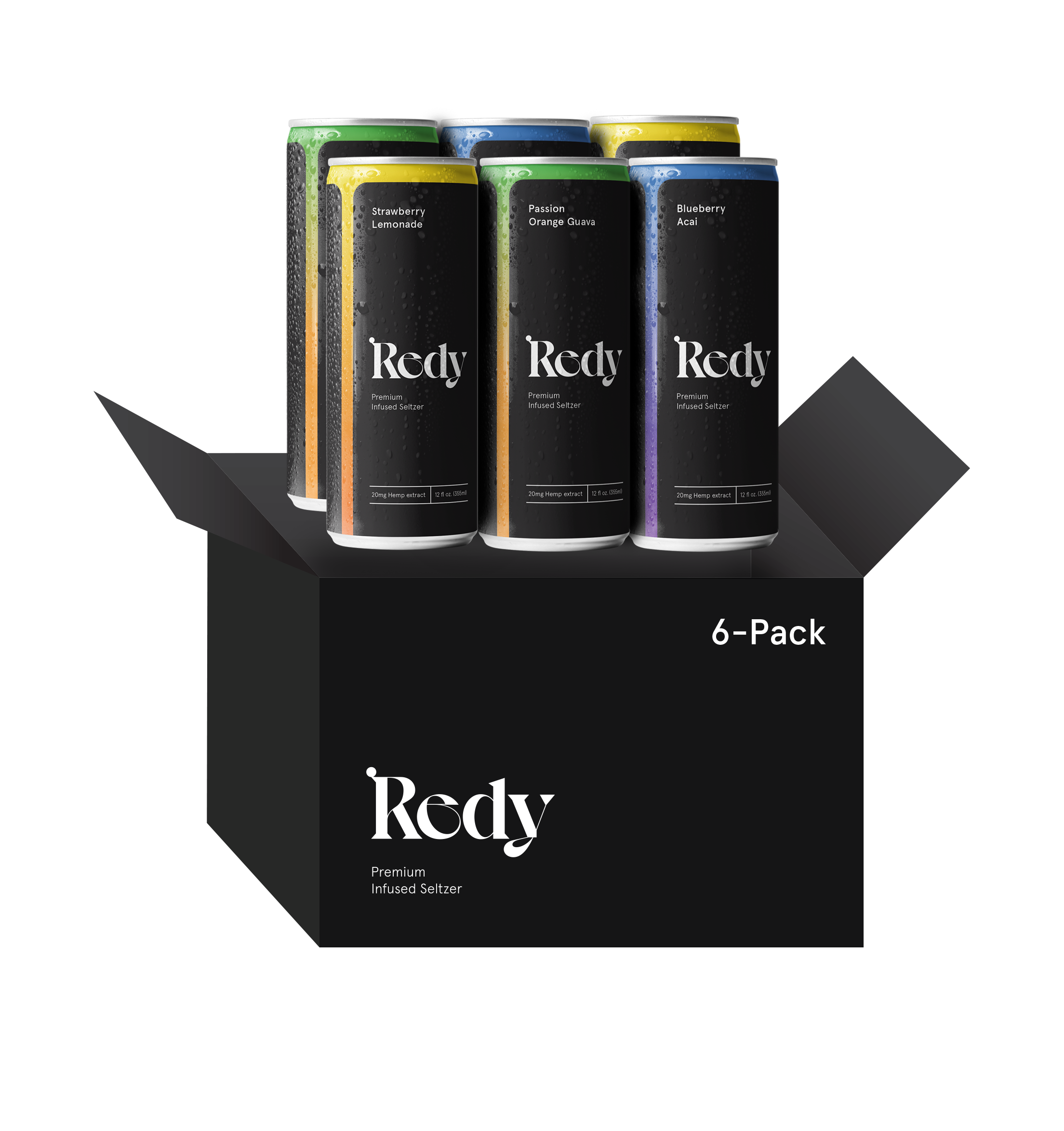 Redy Hemp Infused Beverage: Natural Calm & Clarity – Drink Redy